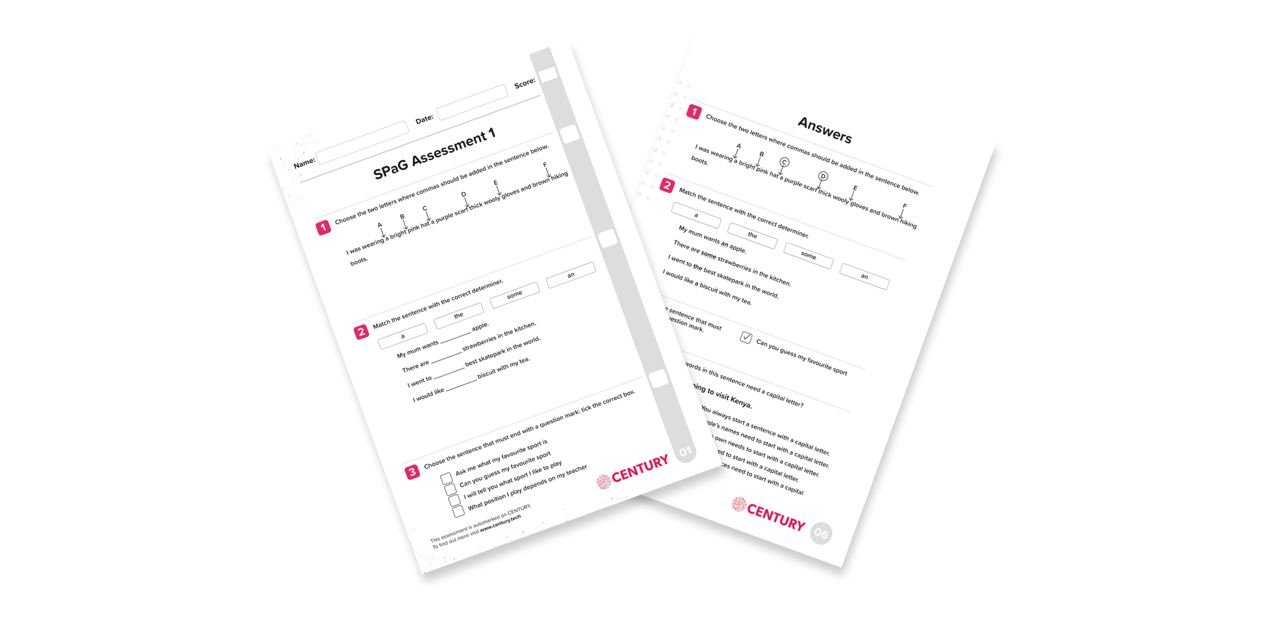 Year 4 SPaG Assessment 1 CENTURY year-4-spag-assessment-1-century