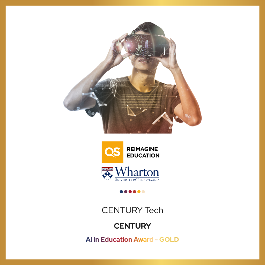 CENTURY wins Gold Award for AI in Education - CENTURY