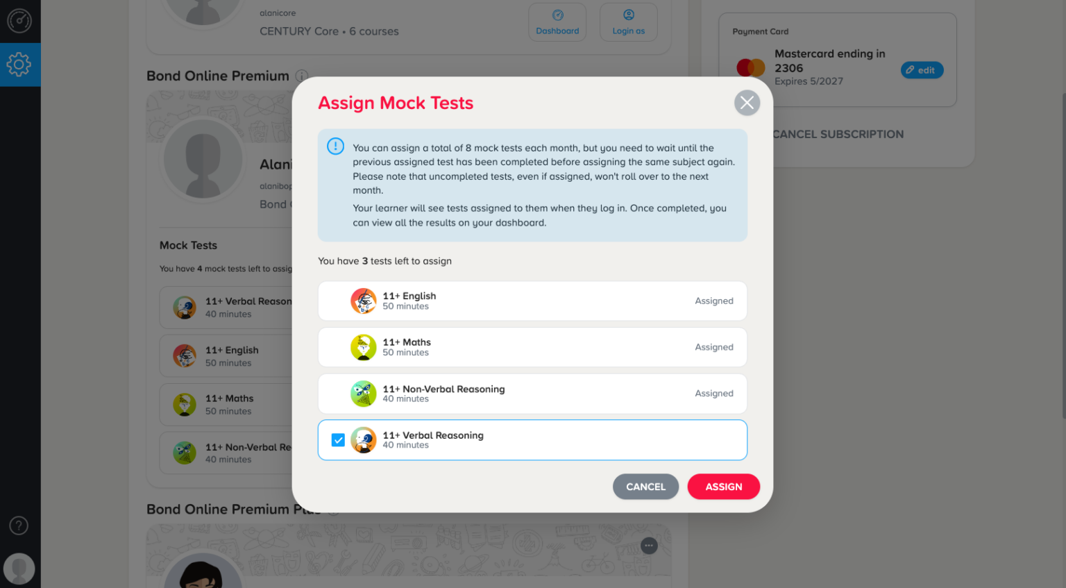 11+ Exam preparation made easy with mock tests - CENTURY