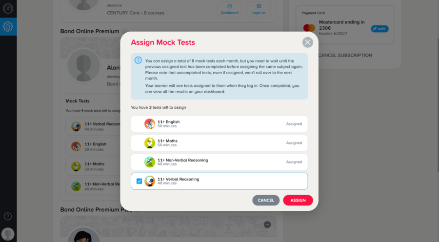 11+ Exam preparation made easy with mock tests - CENTURY