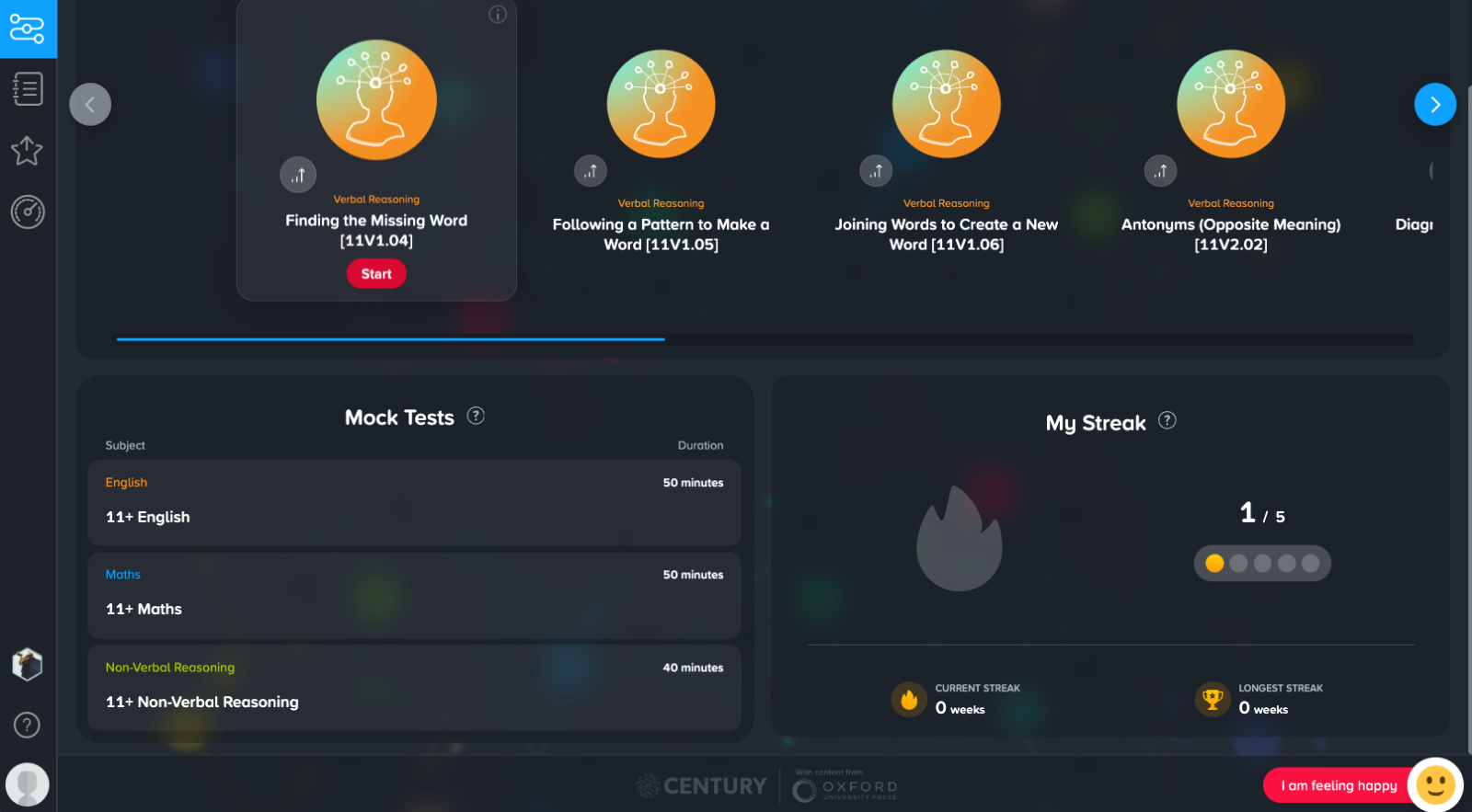 11+ Exam preparation made easy with mock tests - CENTURY