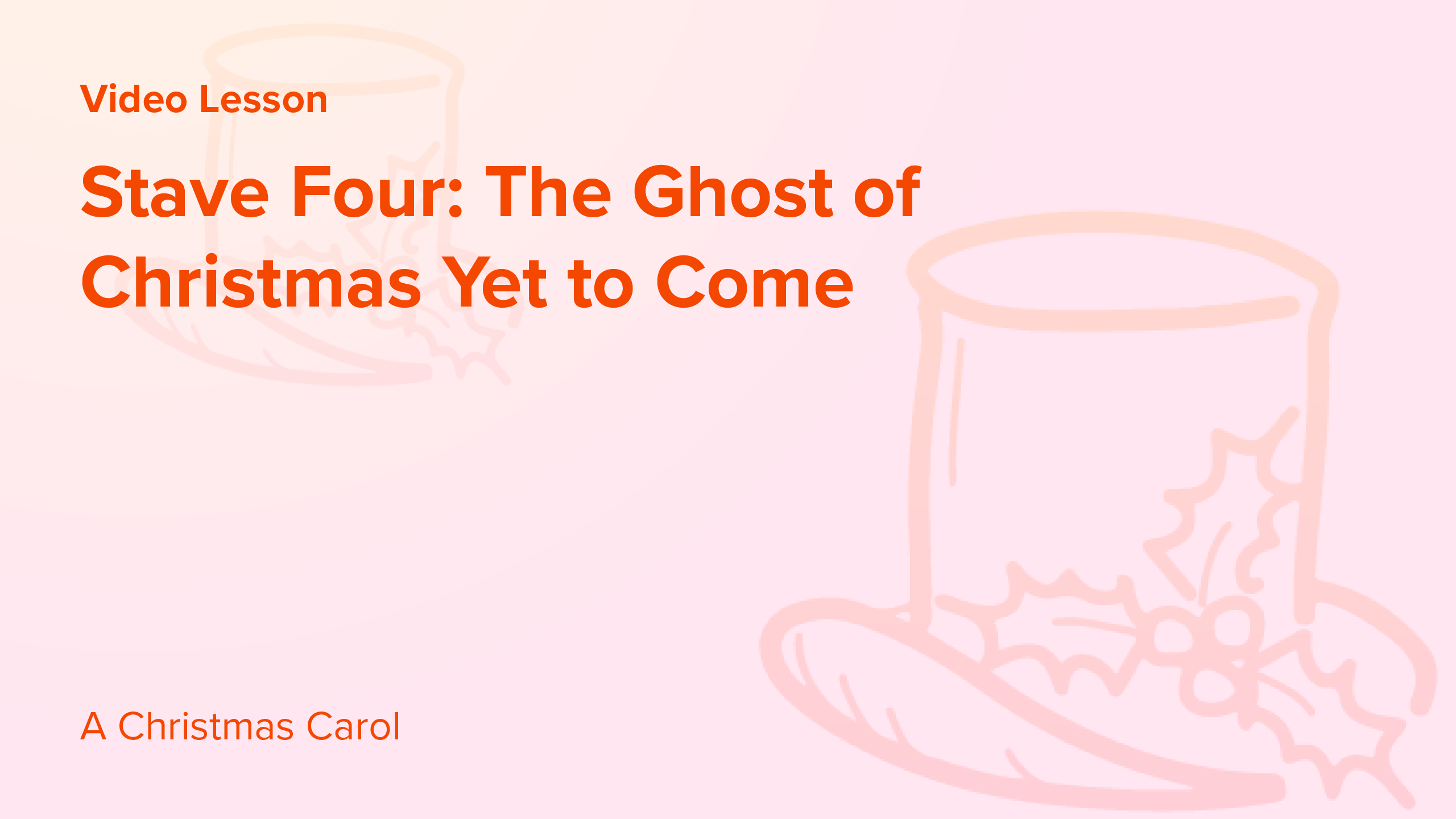 Stave Four: The Ghost of Christmas Yet to Come - CENTURY