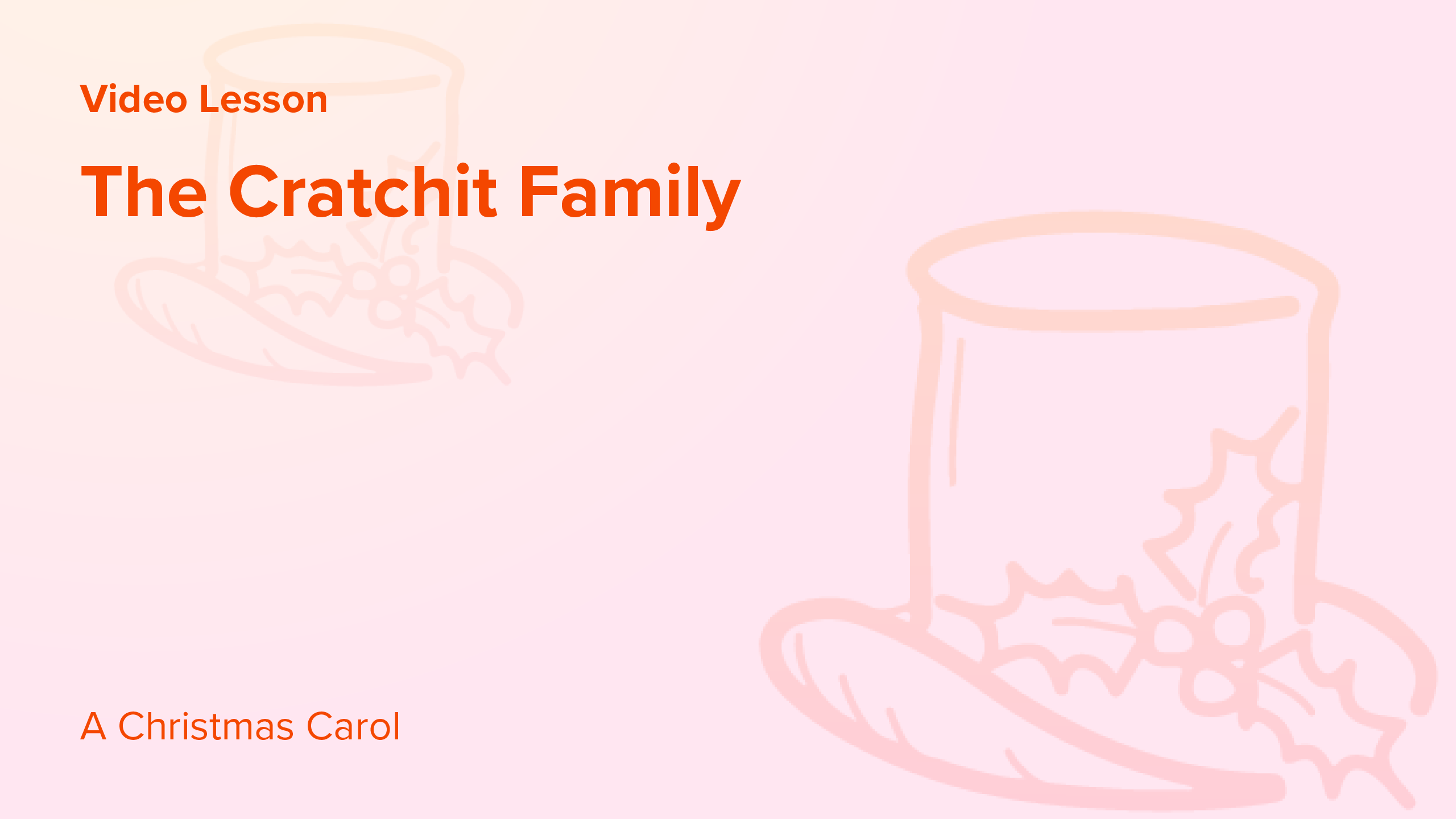 The Cratchit Family - CENTURY