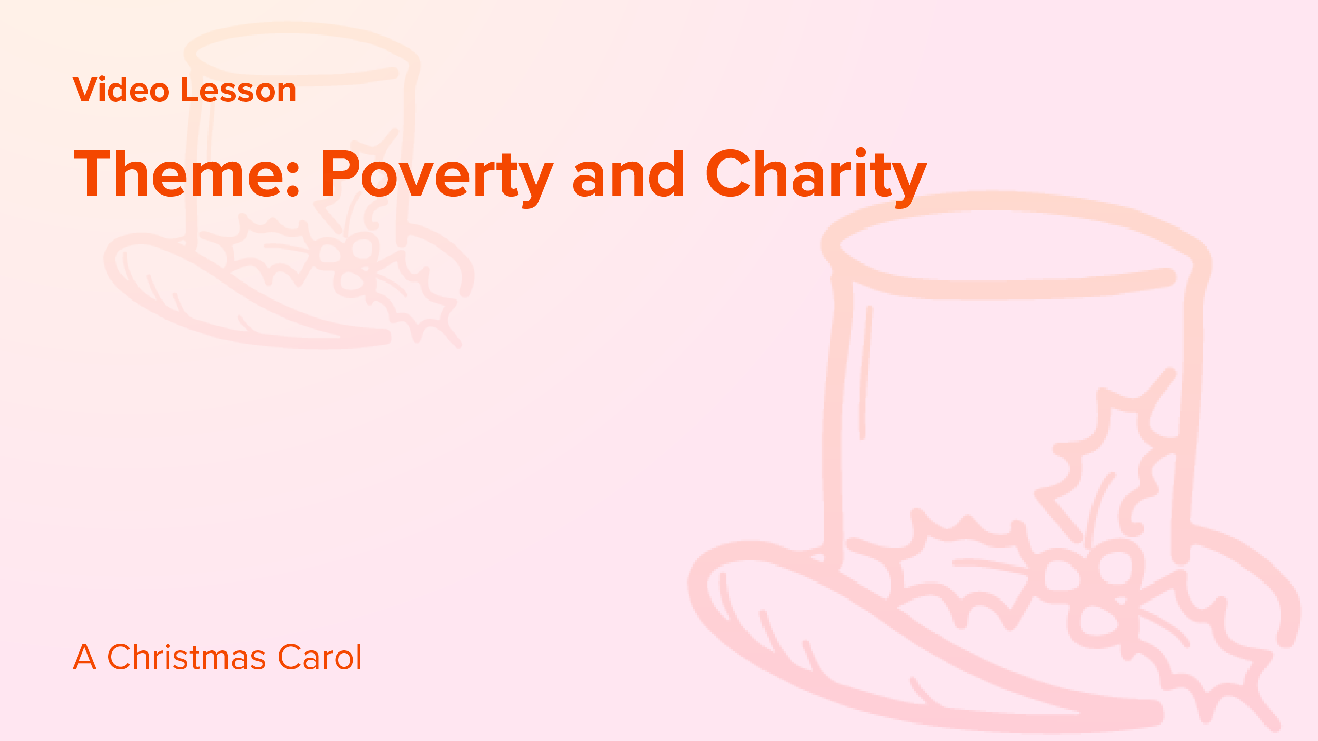 Theme: Poverty and Charity - CENTURY