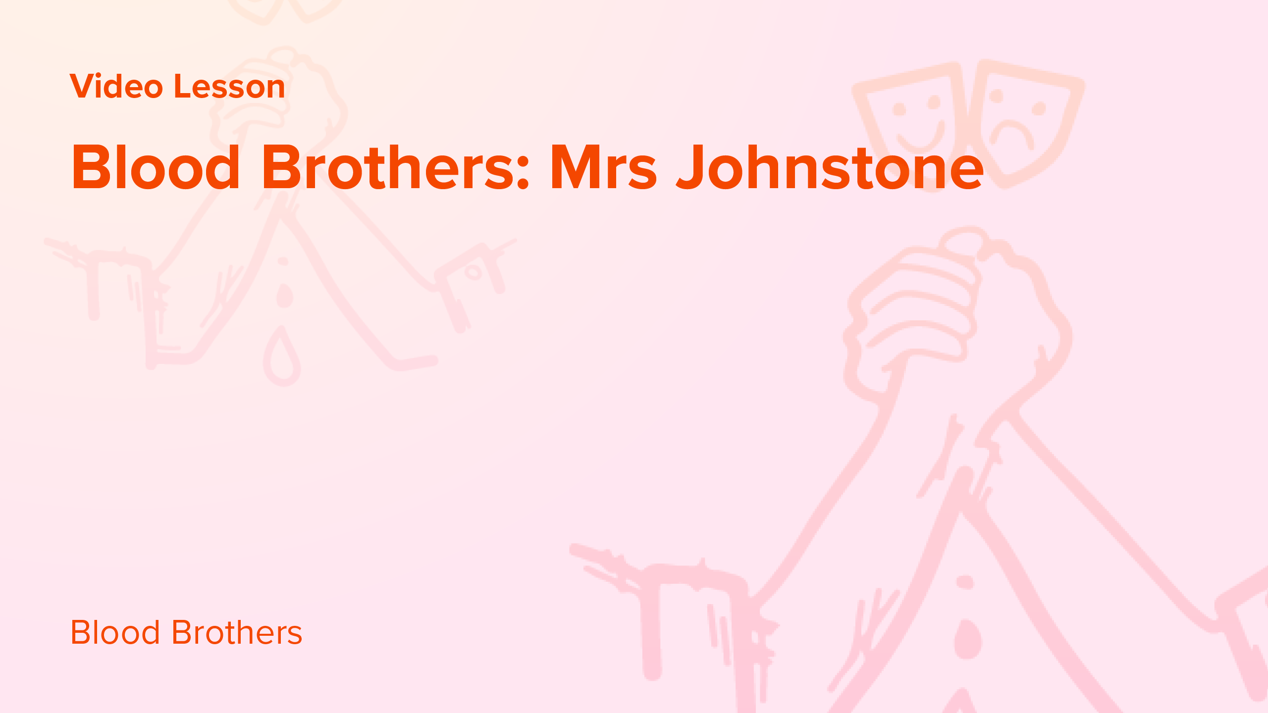 Blood Brothers: Mrs Johnstone - CENTURY