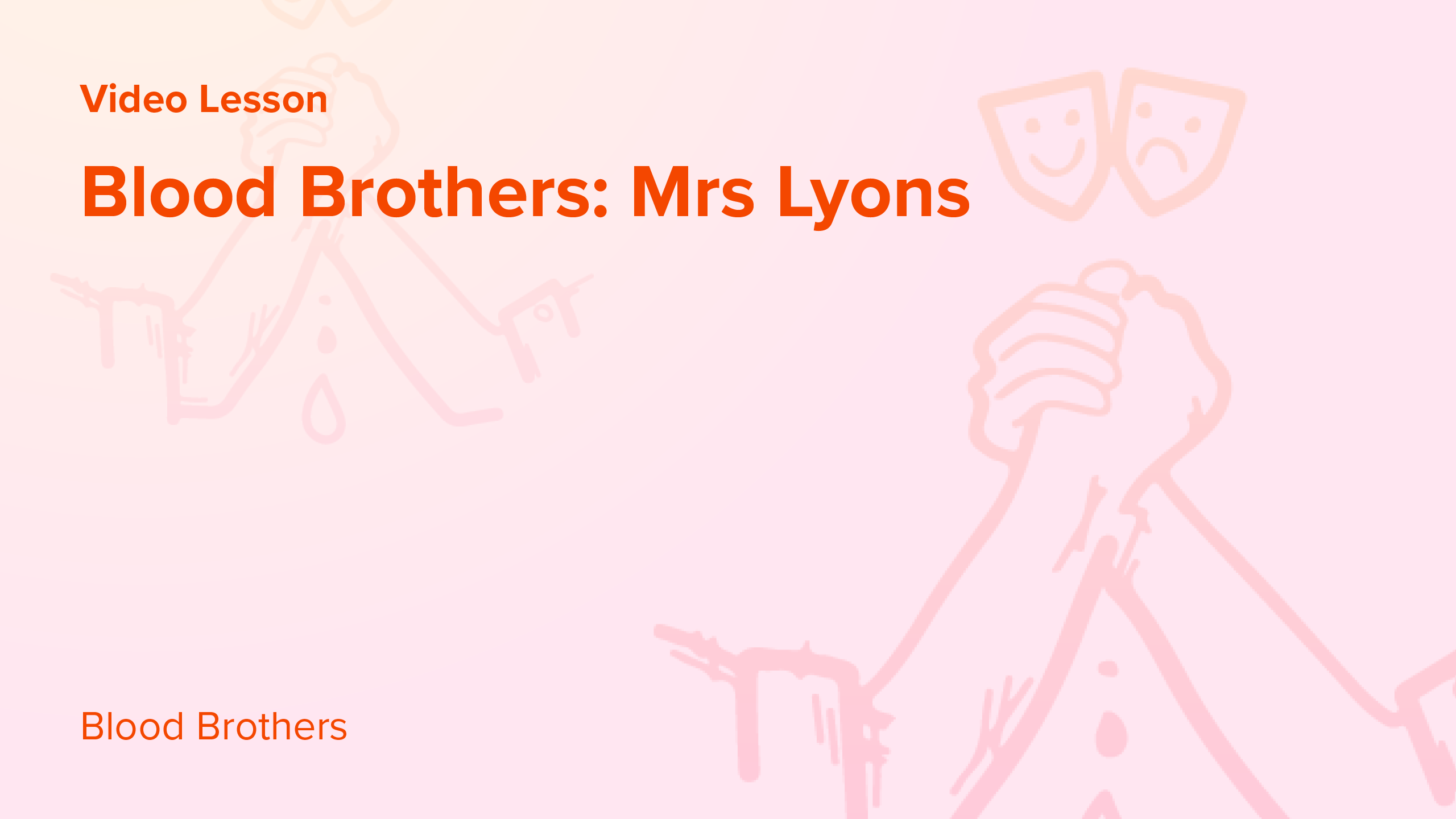 Blood Brothers: Mrs Lyons - CENTURY