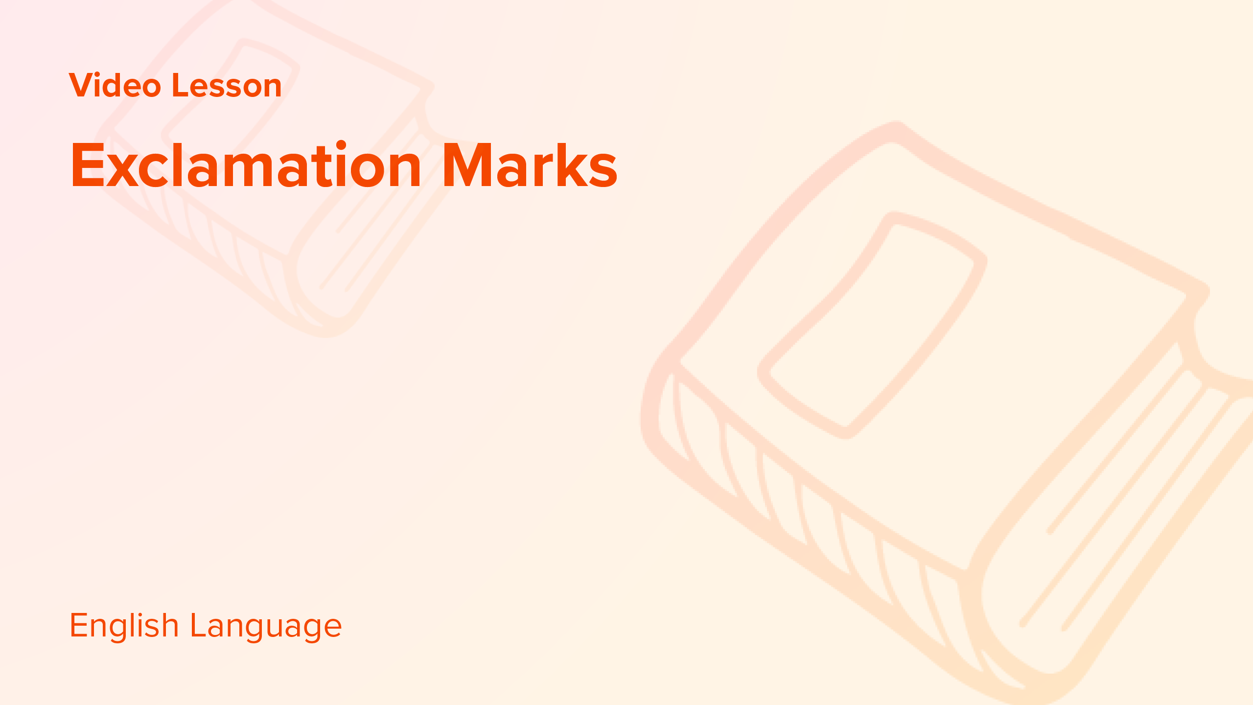 Exclamation Marks - CENTURY