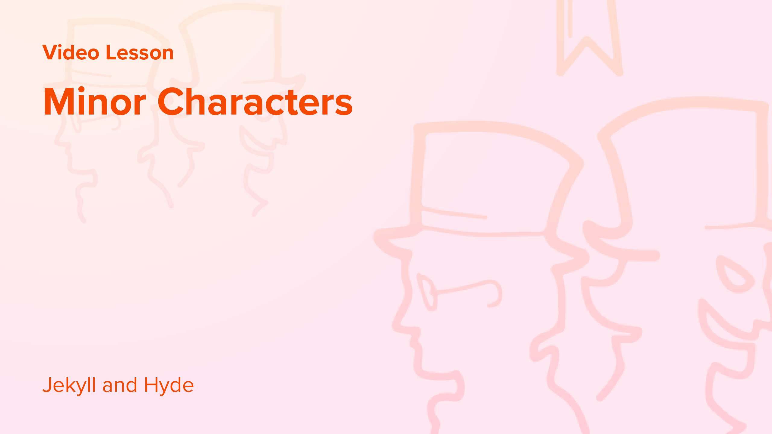 Minor Characters - CENTURY