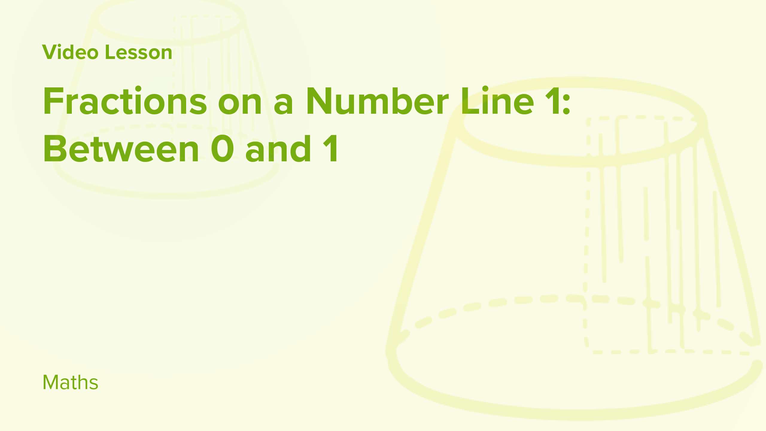 Fractions on a Number Line 1: Between 0 and 1 - CENTURY