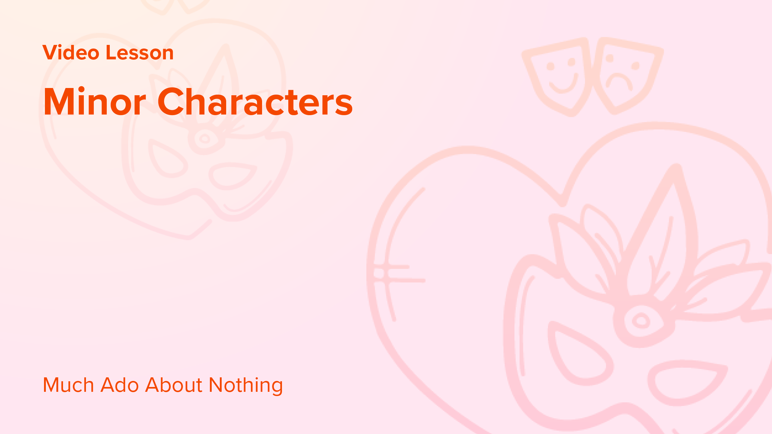 Minor Characters - CENTURY