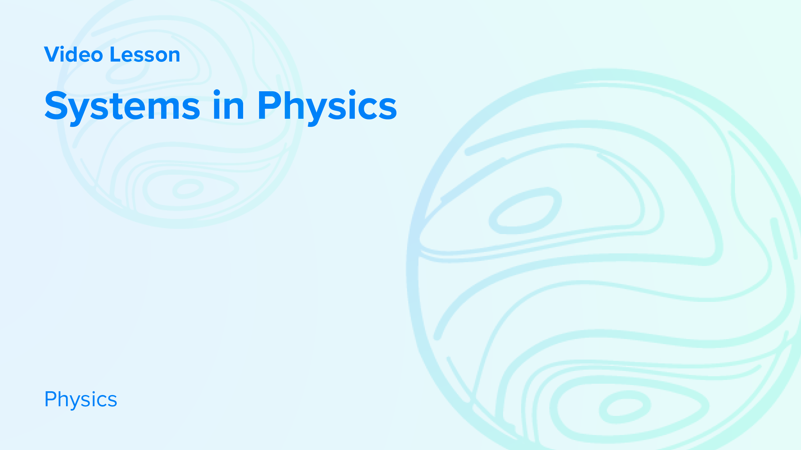 Systems in Physics - CENTURY