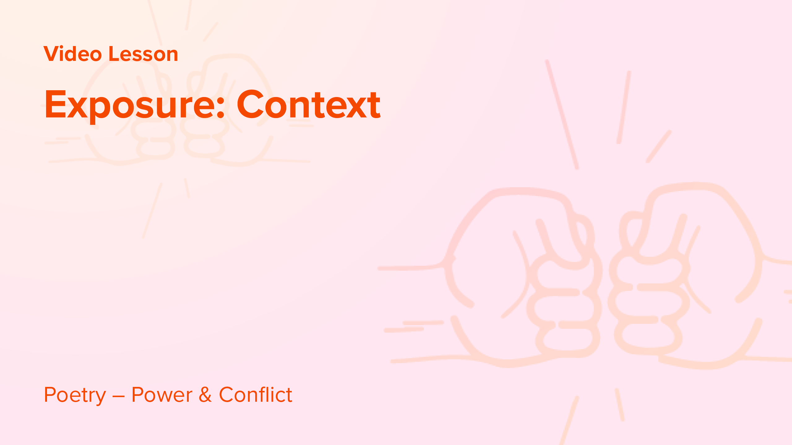 Exposure: Context - CENTURY