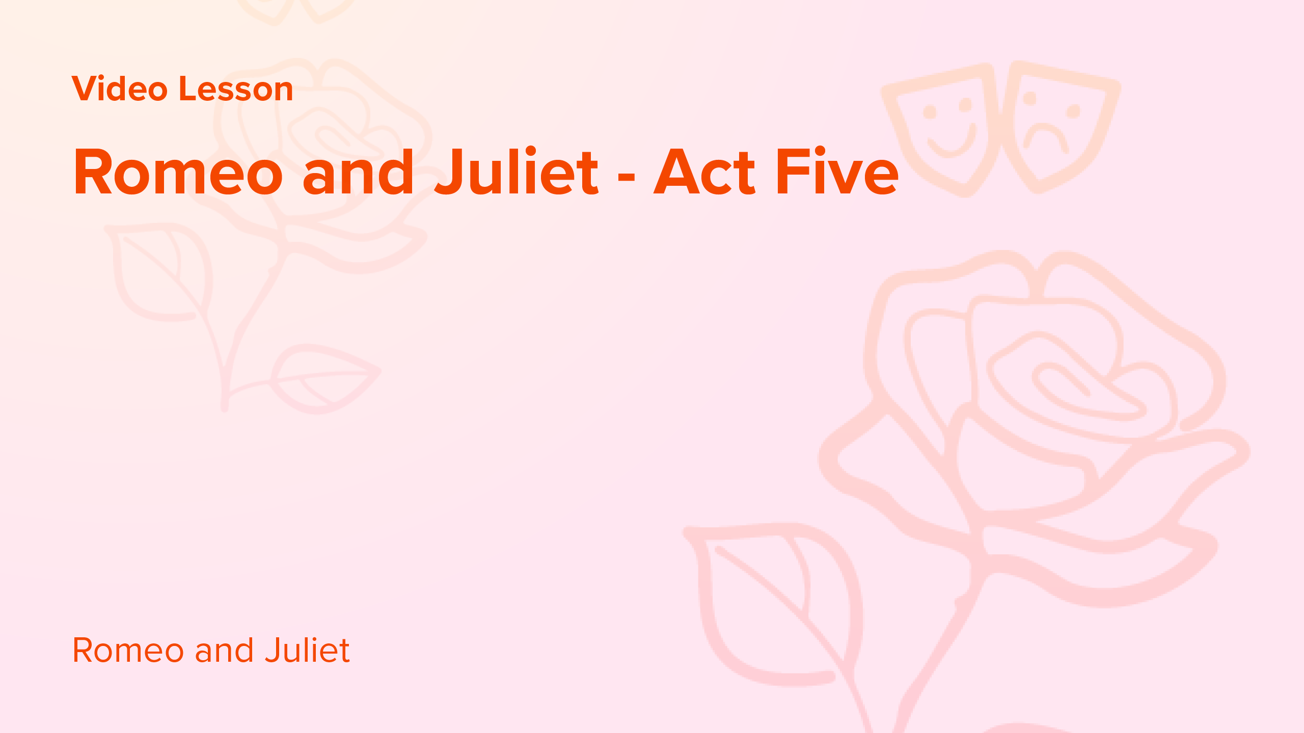 Romeo and Juliet - Act Five - CENTURY