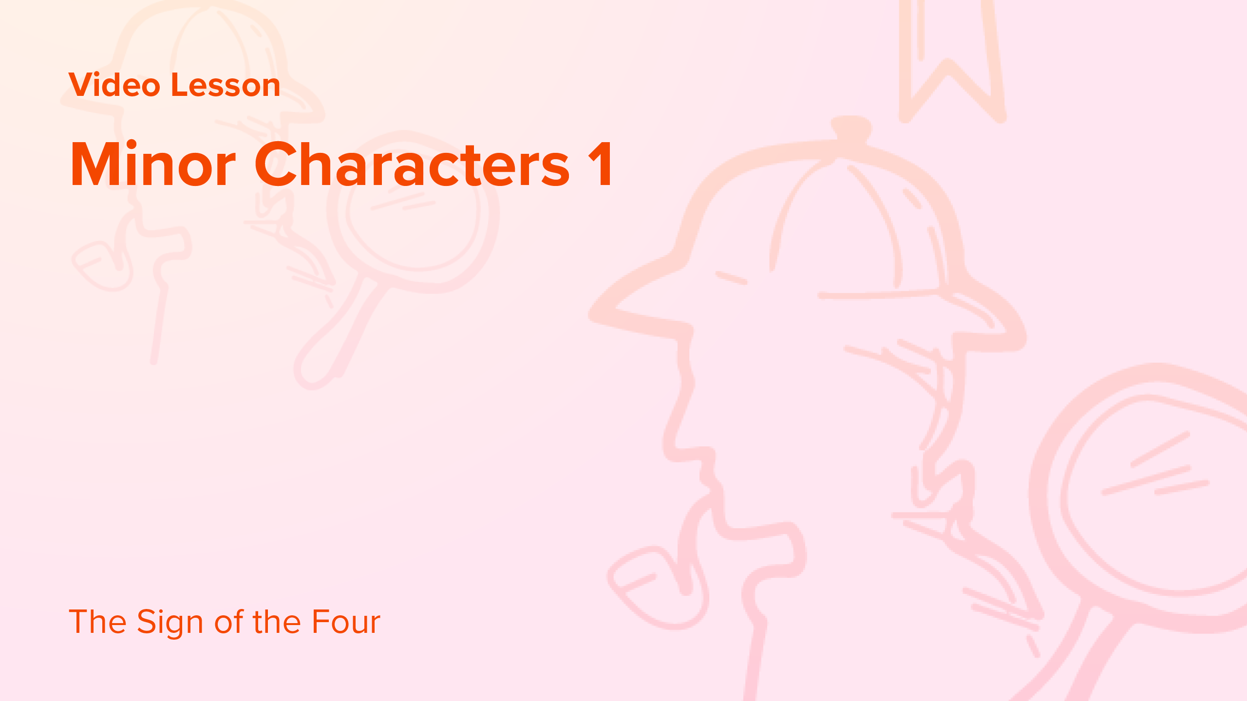 Minor Characters 1 - CENTURY